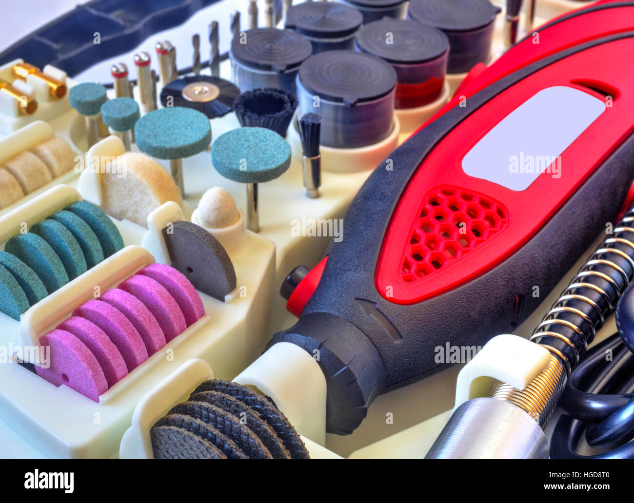 Mini drill machine set different hi-res stock photography and images ...