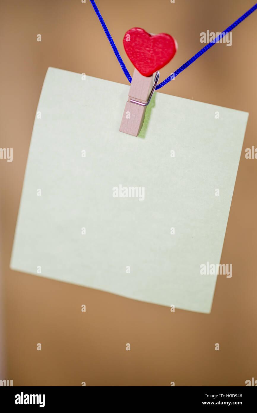 Pegged note hi-res stock photography and images - Alamy