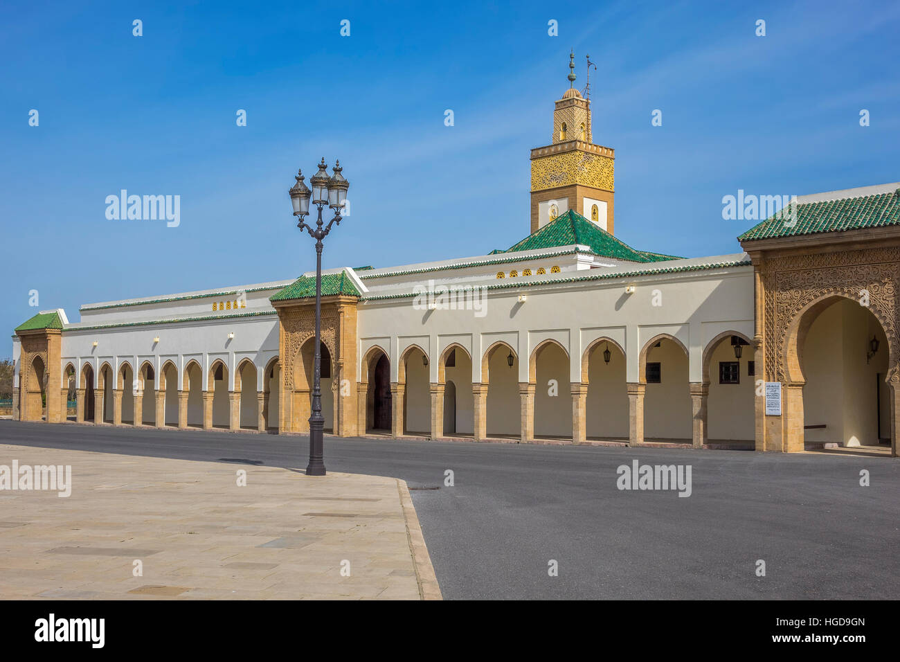 Royal Palace Mosque Rabat Morocco North Africa Stock Photo - Alamy