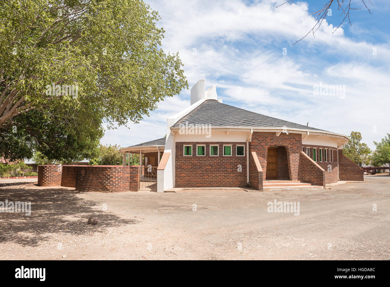 The Reformed Church in Jacobsdal, a small town in the Free State ...
