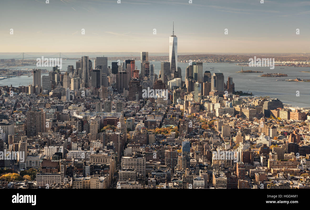Freedom tower view hi-res stock photography and images - Alamy