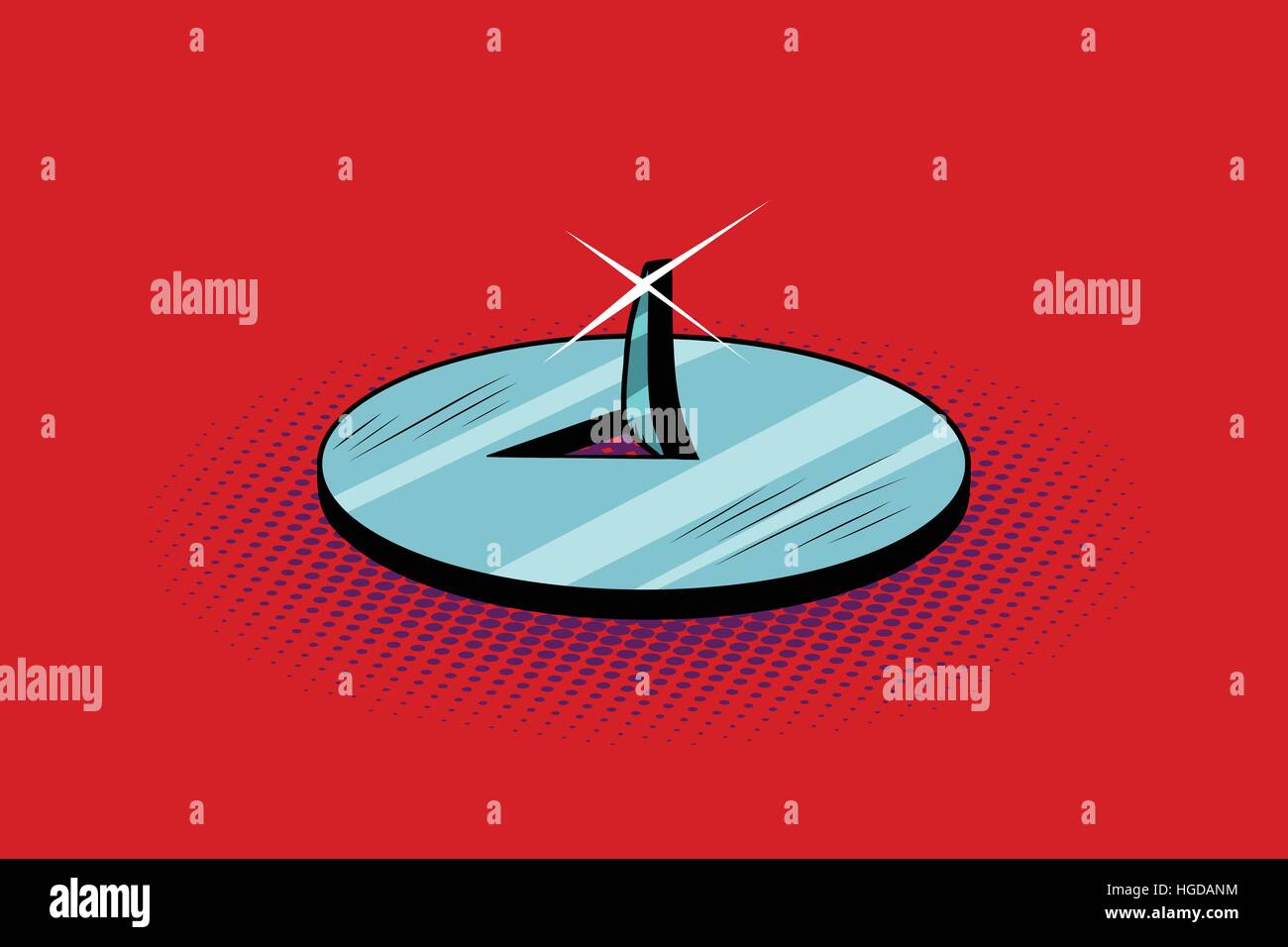 Cartoon bulletin board isolated illustration hi-res stock photography ...