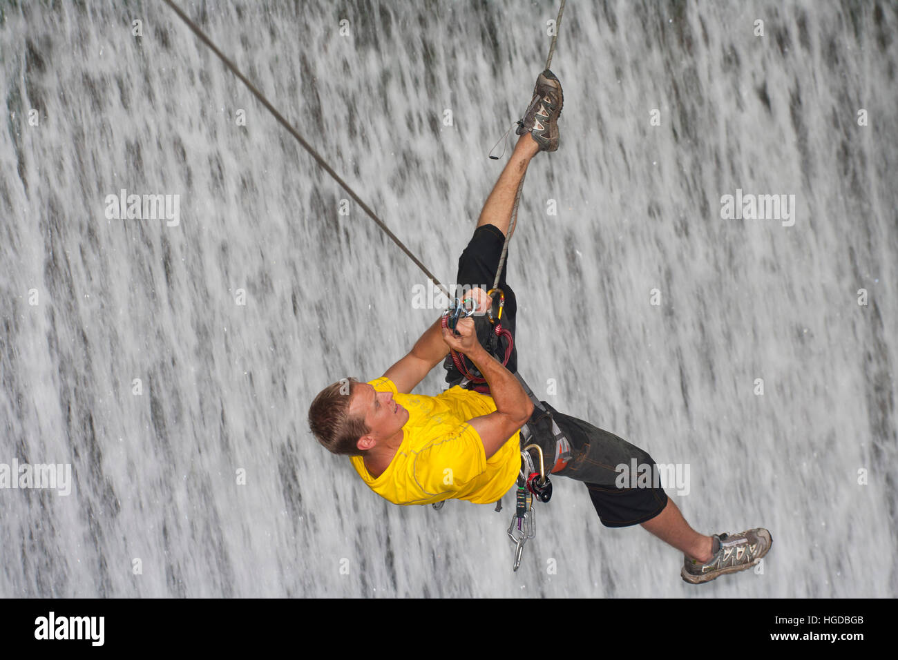 In the waterfall hi-res stock photography and images - Alamy