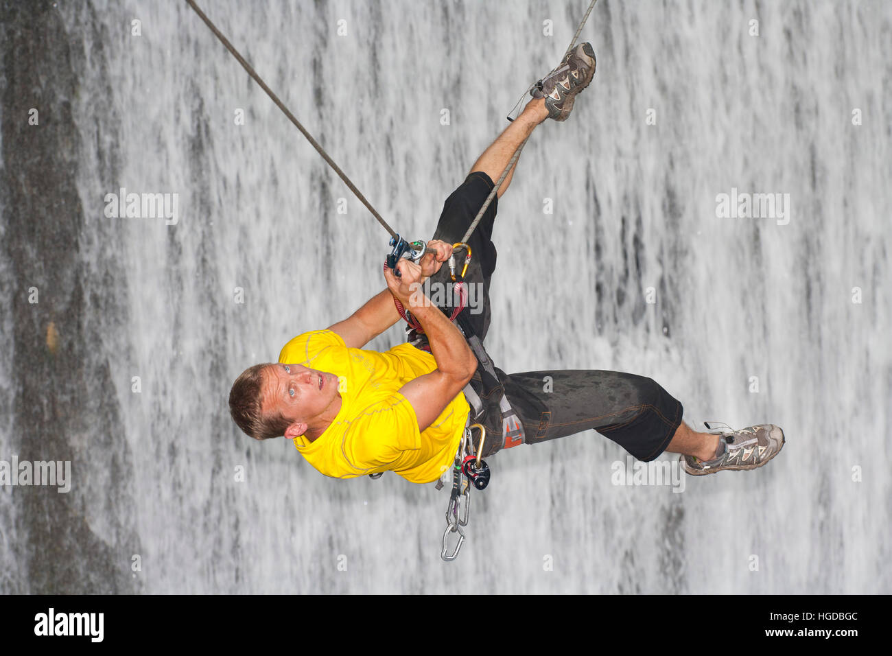 Rope waterfall hi-res stock photography and images - Alamy