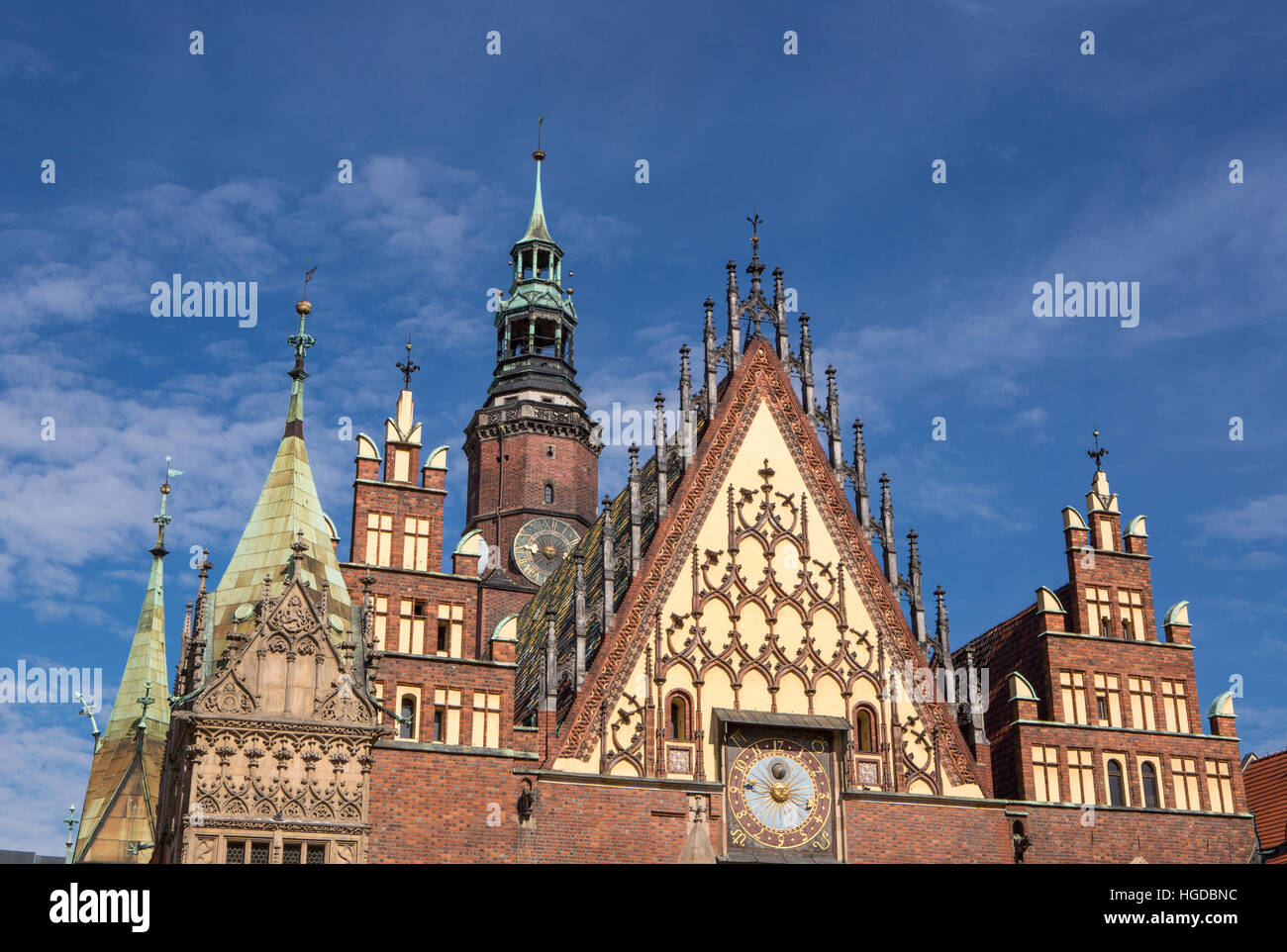 Town Hall in Wroclaw City Stock Photo - Alamy