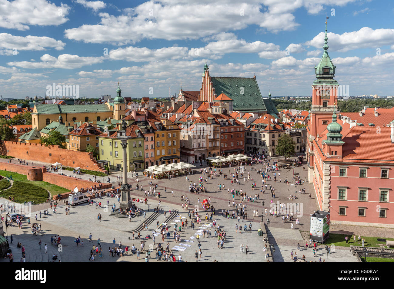 Royal castle warsaw hi-res stock photography and images - Alamy