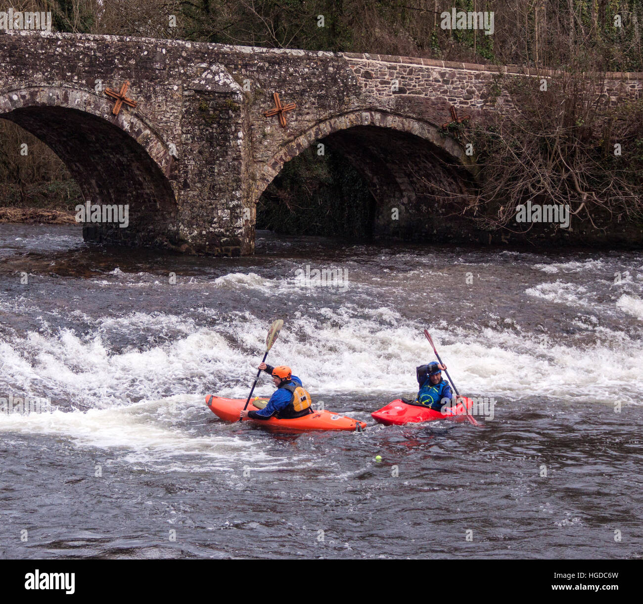 Bickleigh Bridge River Exe Devon High Resolution Stock Photography and ...