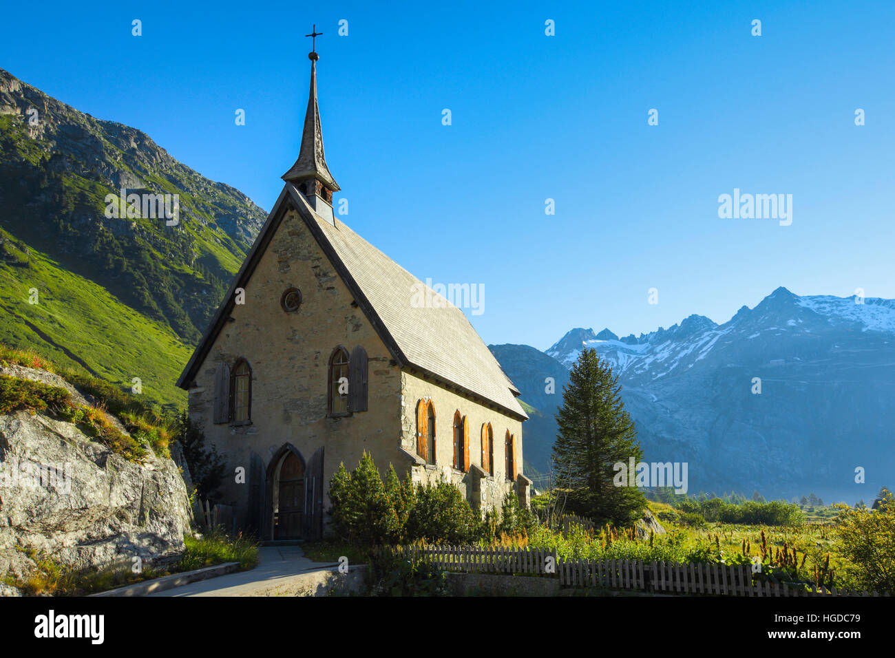 Gletsch in valais hi-res stock photography and images - Alamy