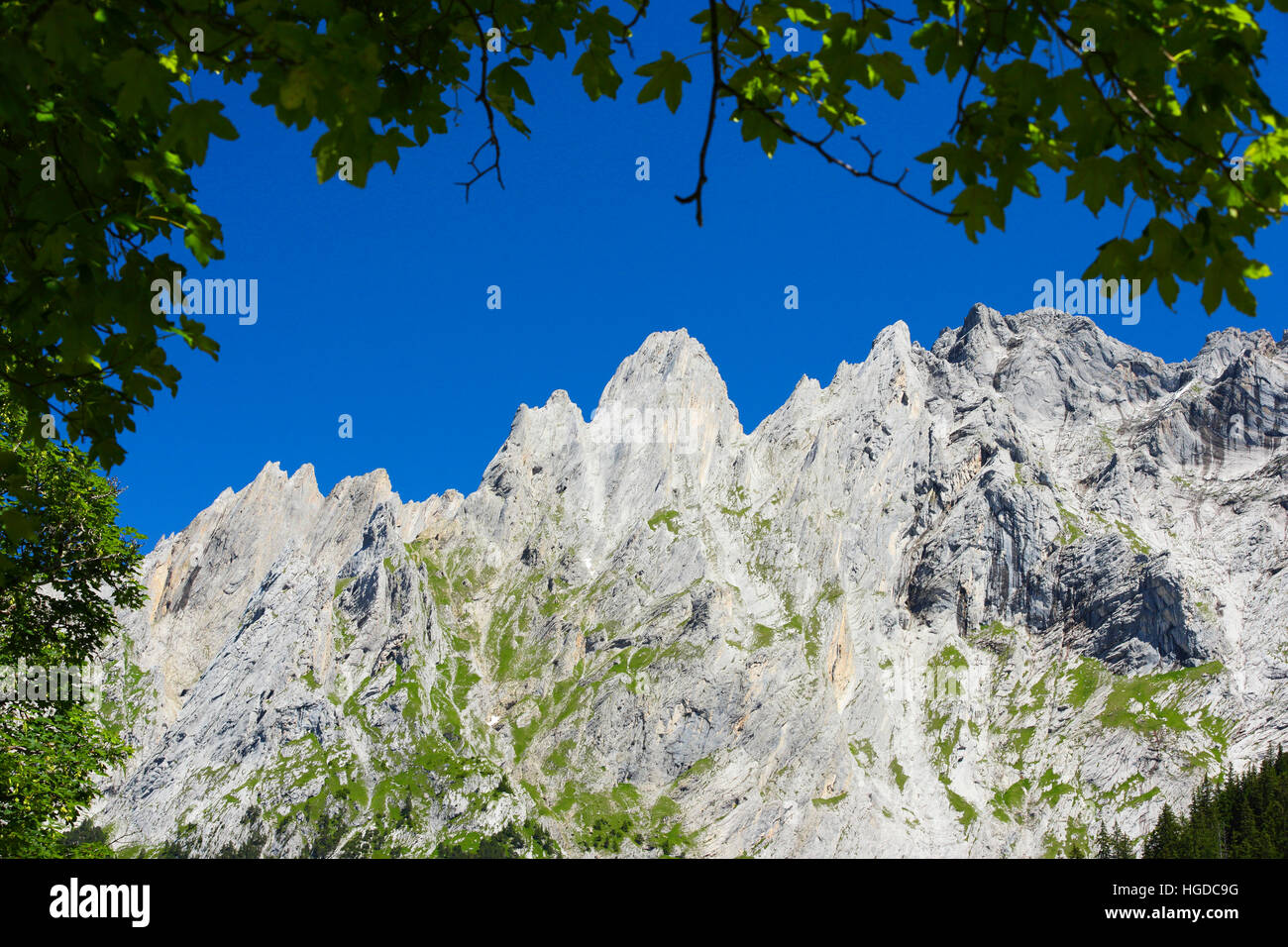 Engelhörner mountains in the Bernese Oberland, Switzerland Stock Photo ...