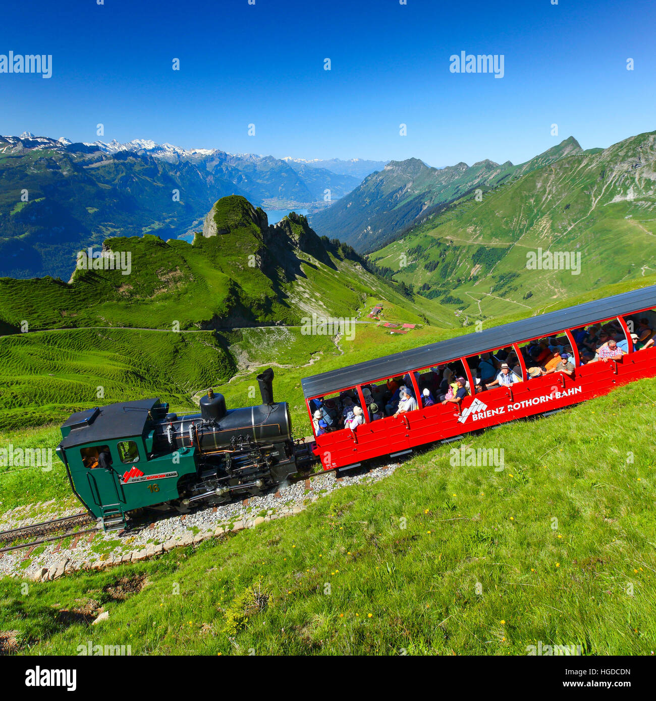 Brienzer Rothorn mountain, Bernese Oberland, Switzerland Stock Photo ...