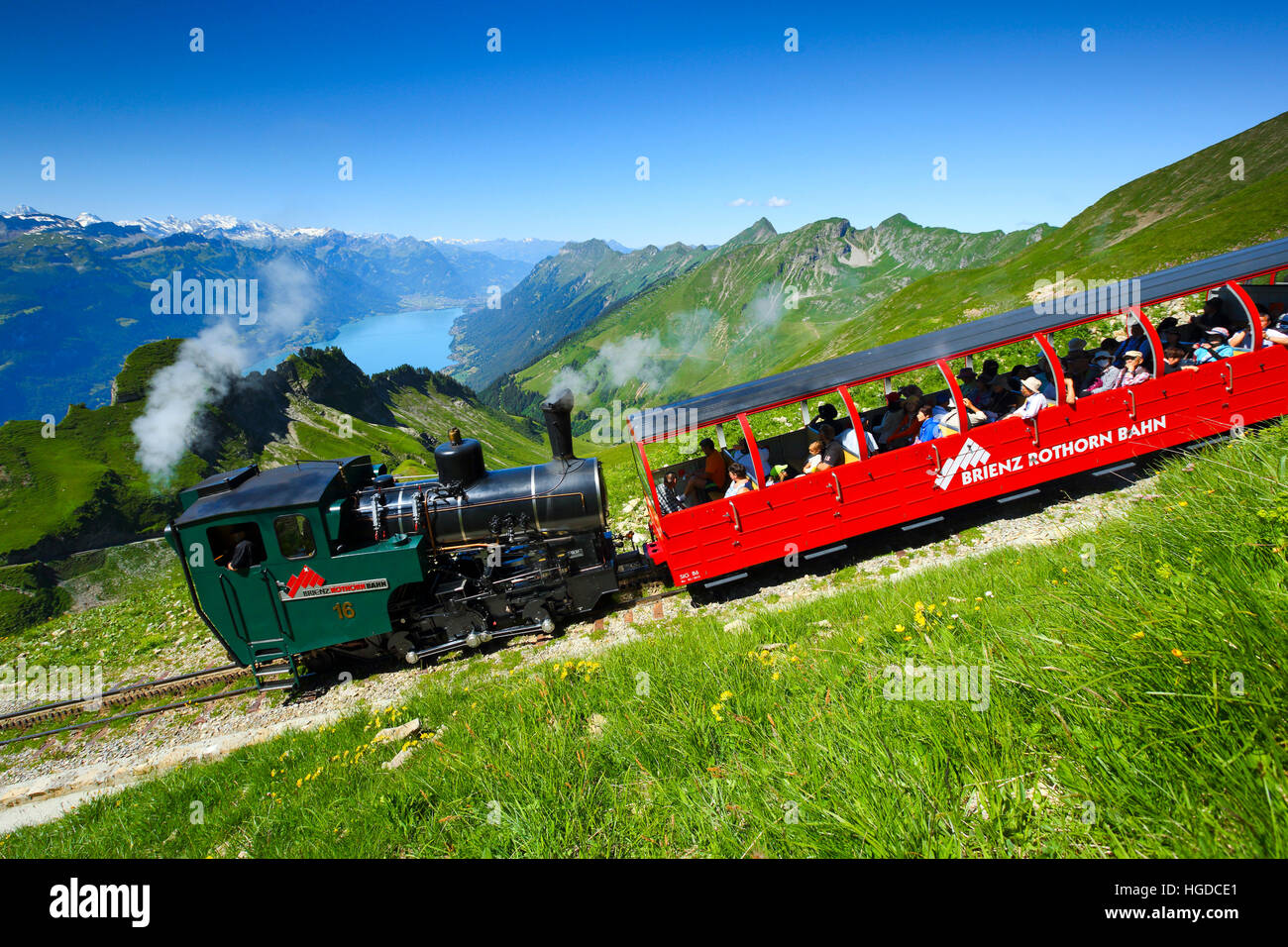 Brienzer rothorn rack railway hi-res stock photography and images - Alamy