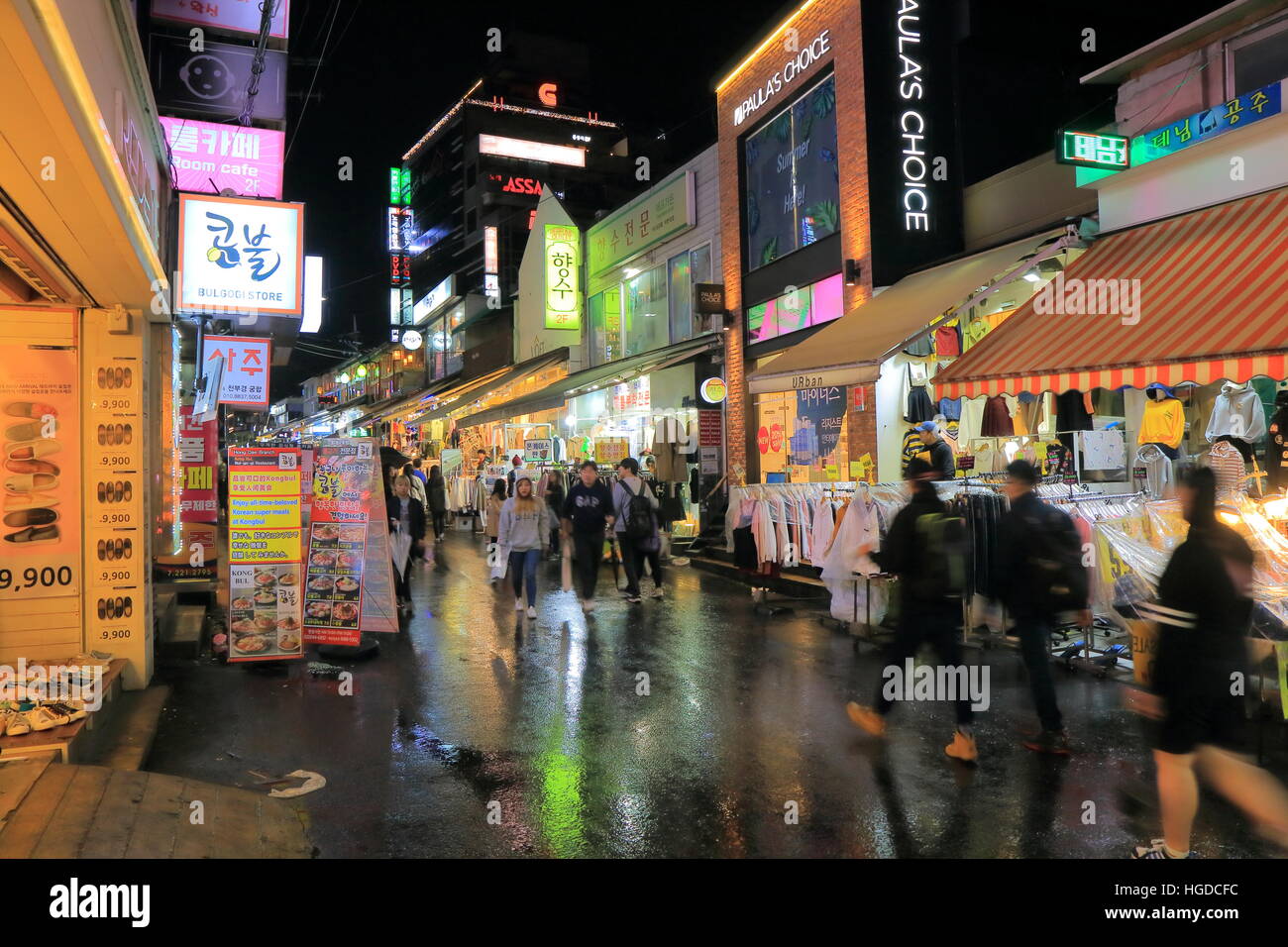 Hongdae korea hi-res stock photography and images - Alamy