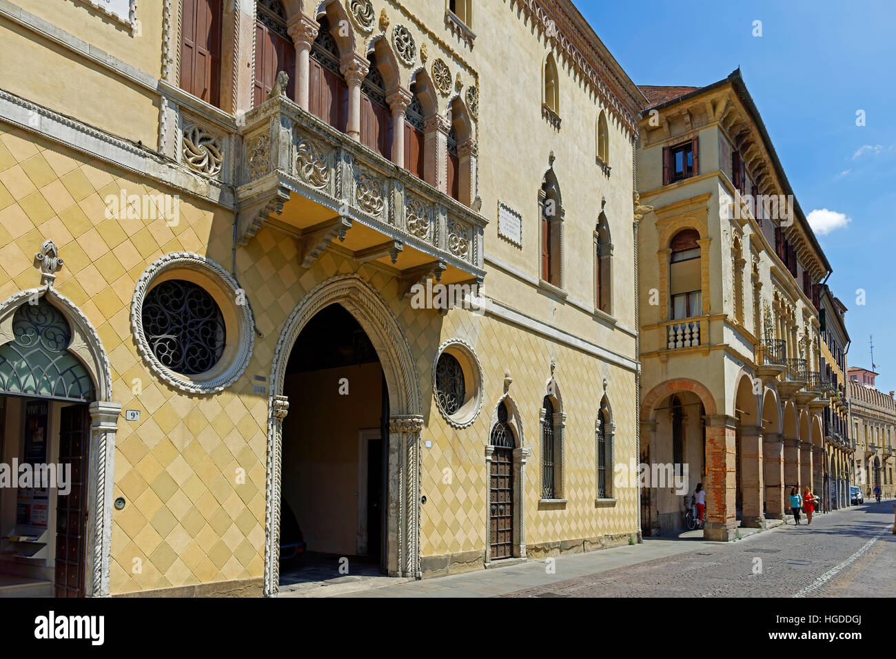 Padua, Padova, palace Stock Photo - Alamy