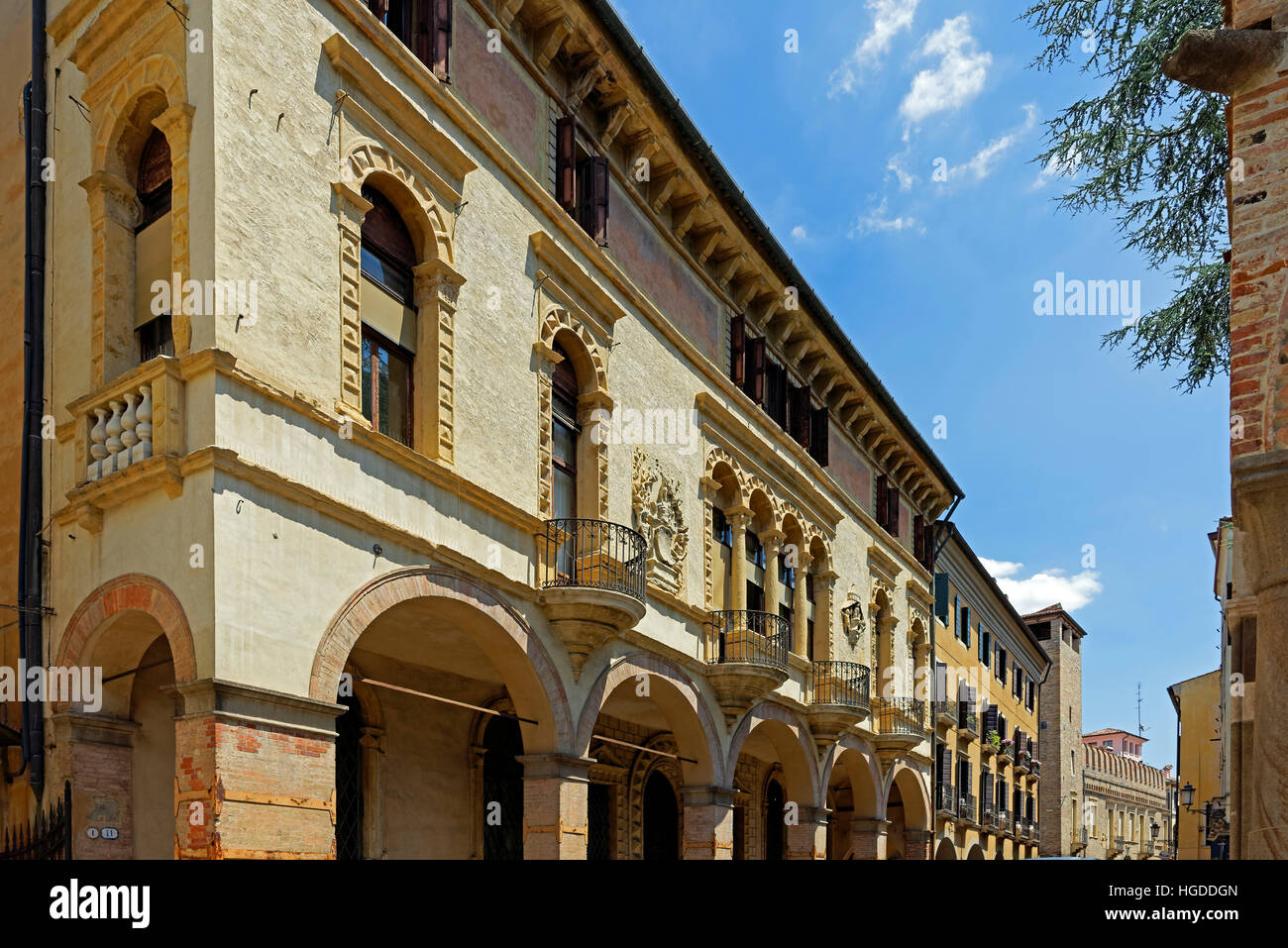 Padua, Padova, palace Stock Photo - Alamy