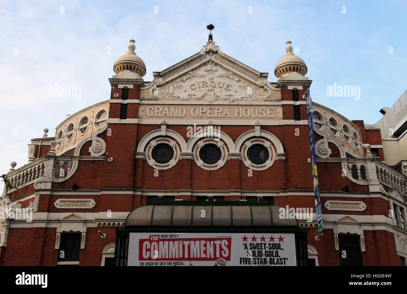 Grand Opera House at Belfast in Northern Ireland Stock Photo - Alamy