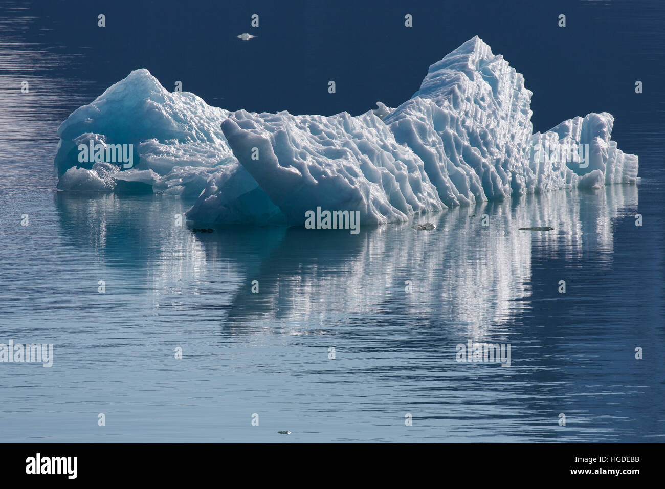Spitsbergen, Svalbard, Kongsfjord, pack ice, water Stock Photo - Alamy