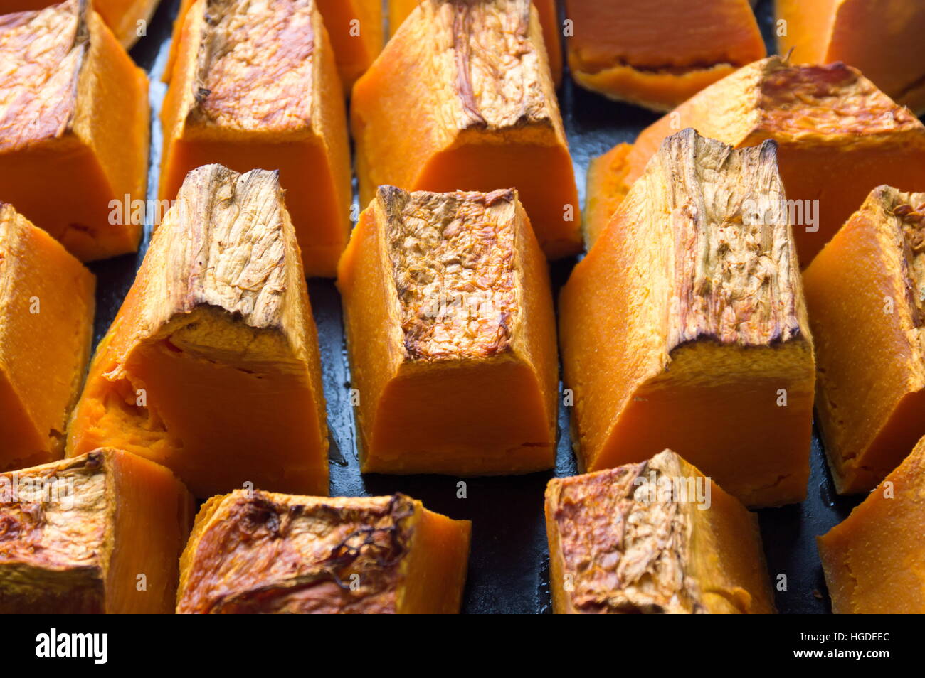 Roasted squash slices on hi-res stock photography and images - Alamy