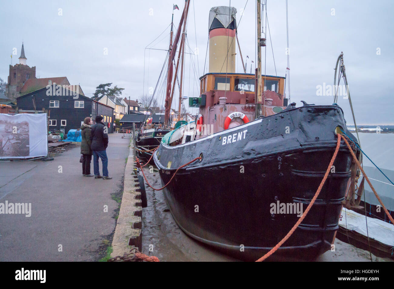 Steam tug historic vessel tug boat hi-res stock photography and images ...