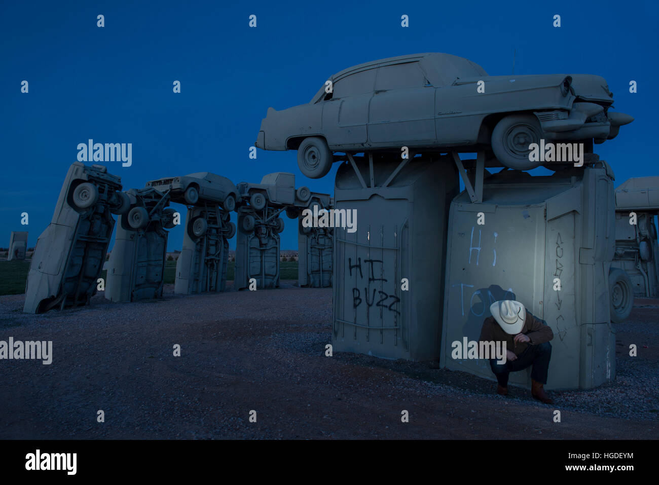 Carhenge hi-res stock photography and images - Alamy