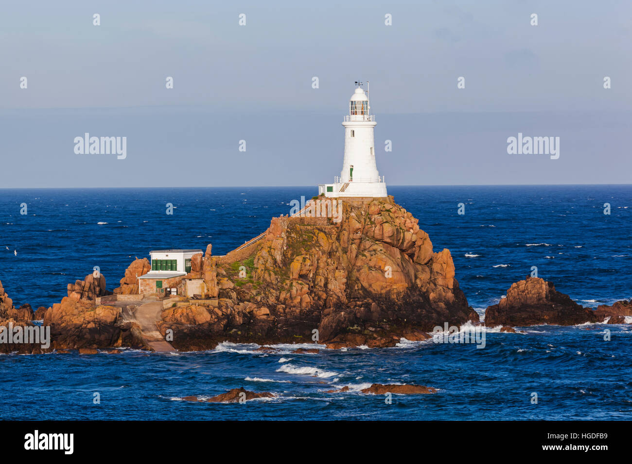 Jersey channel islands lighthouse hi-res stock photography and images ...