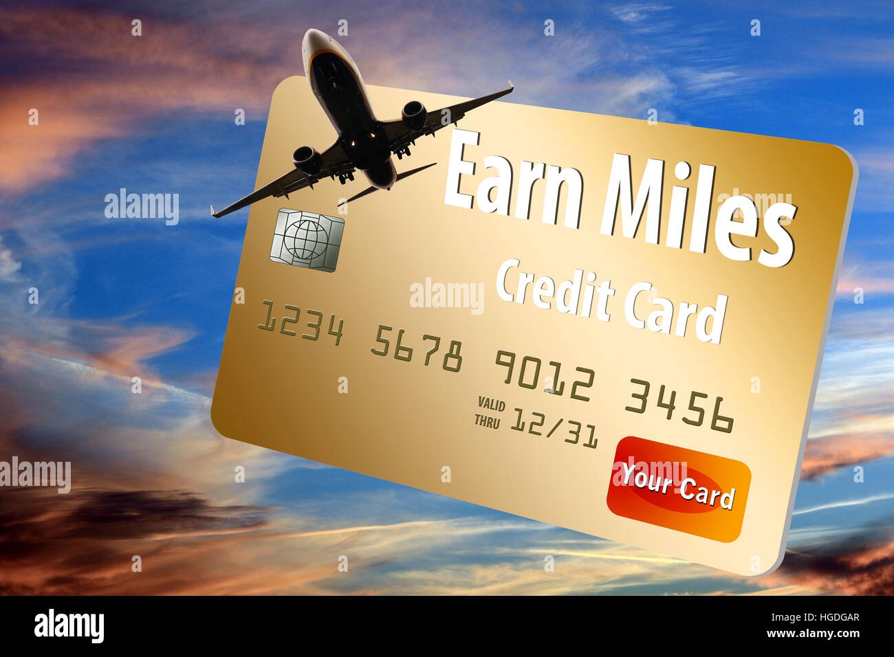 Frequent flyer credit card hi-res stock photography and images - Alamy