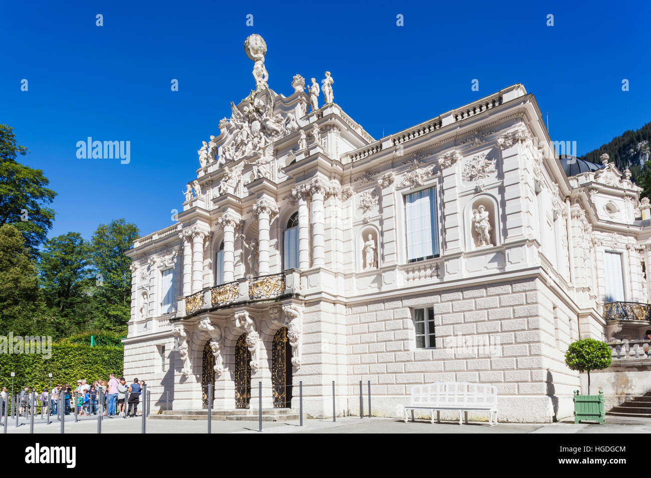 Germany, Bavaria, Linderhof Palace (Schloss Linderhof Stock Photo - Alamy