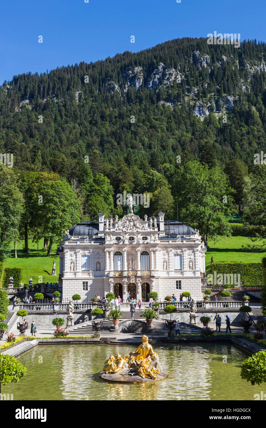 Germany, Bavaria, Linderhof Palace (Schloss Linderhof Stock Photo - Alamy