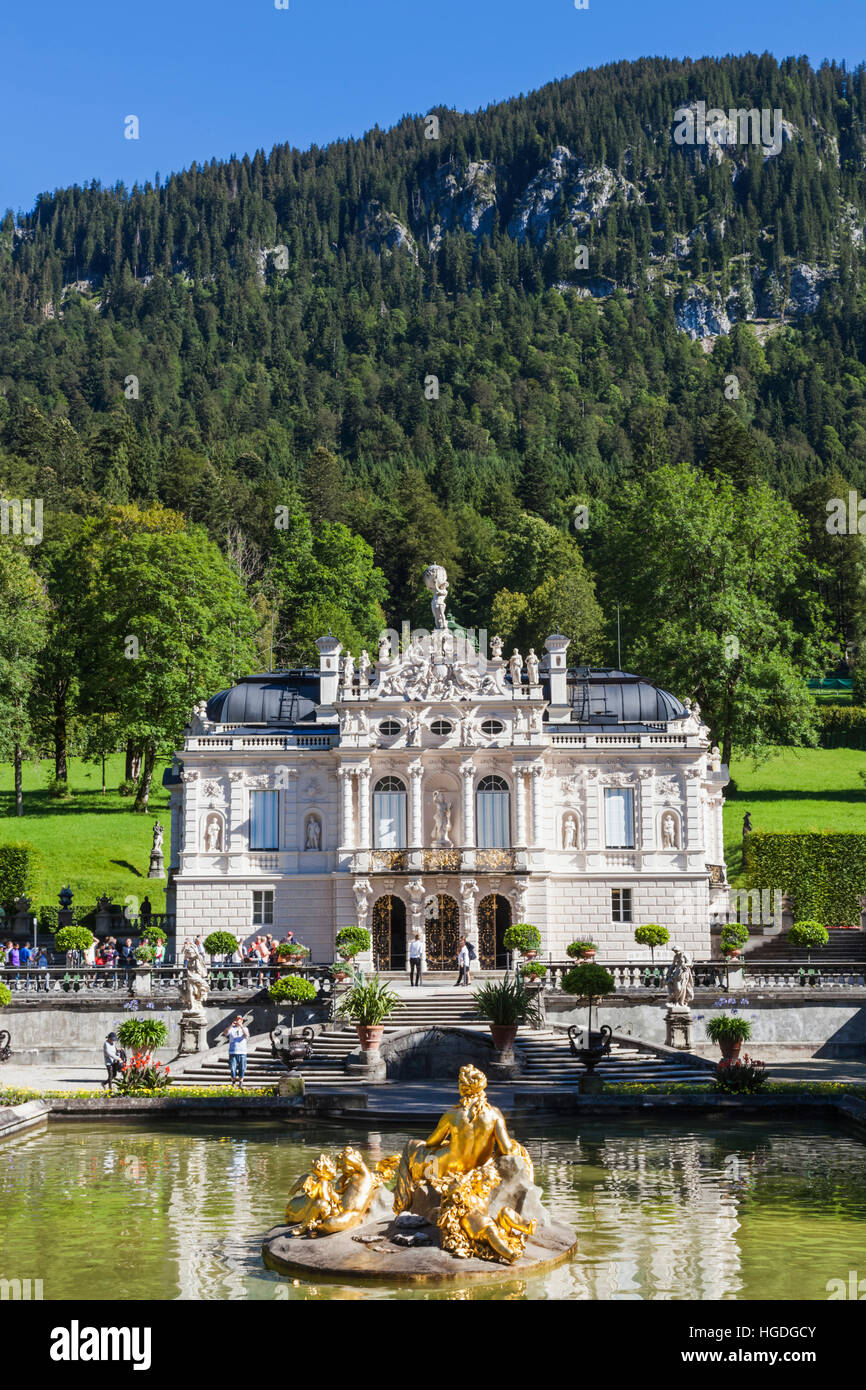 Germany, Bavaria, Linderhof Palace (Schloss Linderhof Stock Photo - Alamy