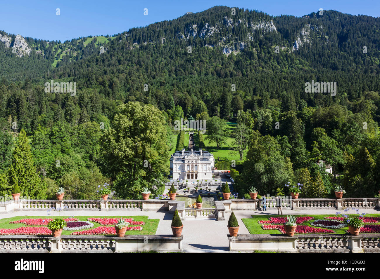 Germany, Bavaria, Linderhof Palace (Schloss Linderhof Stock Photo - Alamy