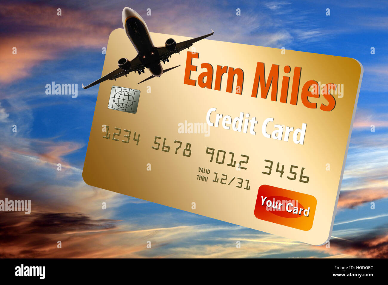 Frequent flyer credit card hi-res stock photography and images - Alamy
