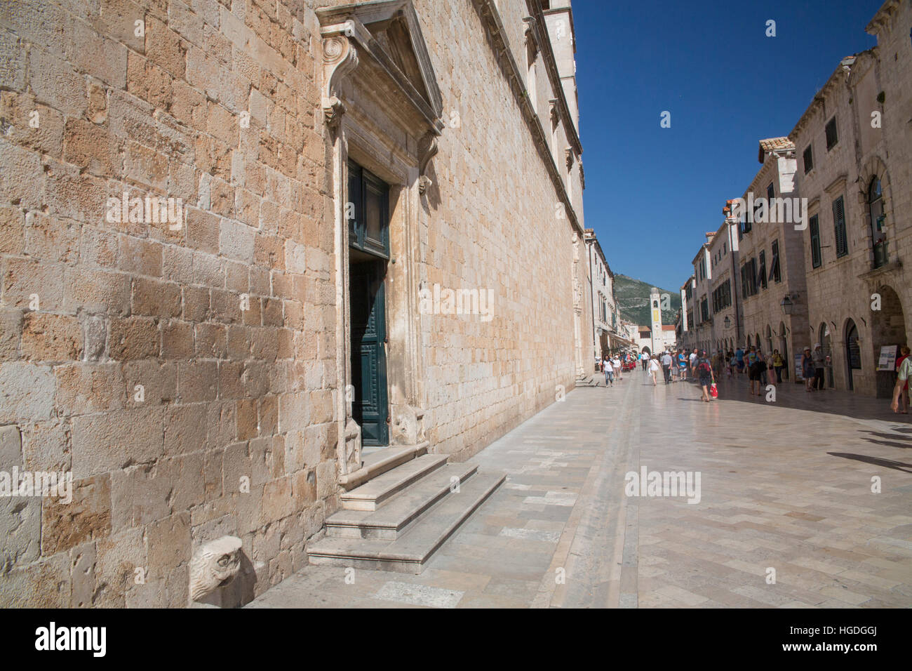 Historical Old Town of Dubrovnik, UNESCO Stock Photo - Alamy