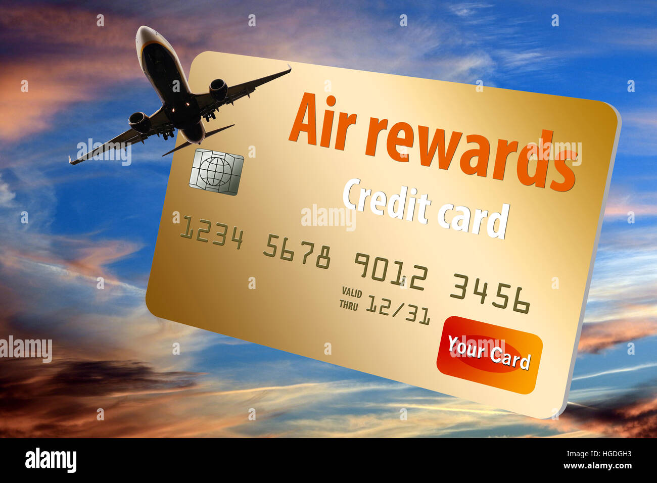 Frequent flyer credit card hi-res stock photography and images - Alamy