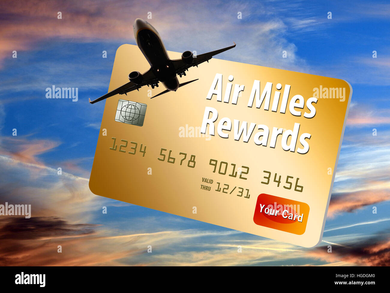 Frequent flyer credit card hi-res stock photography and images - Alamy