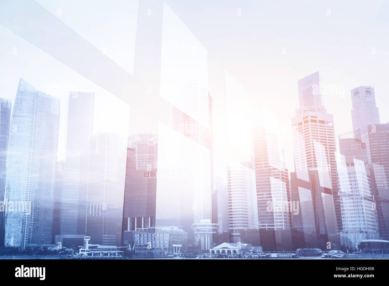 Futuristic office interior hi-res stock photography and images - Alamy