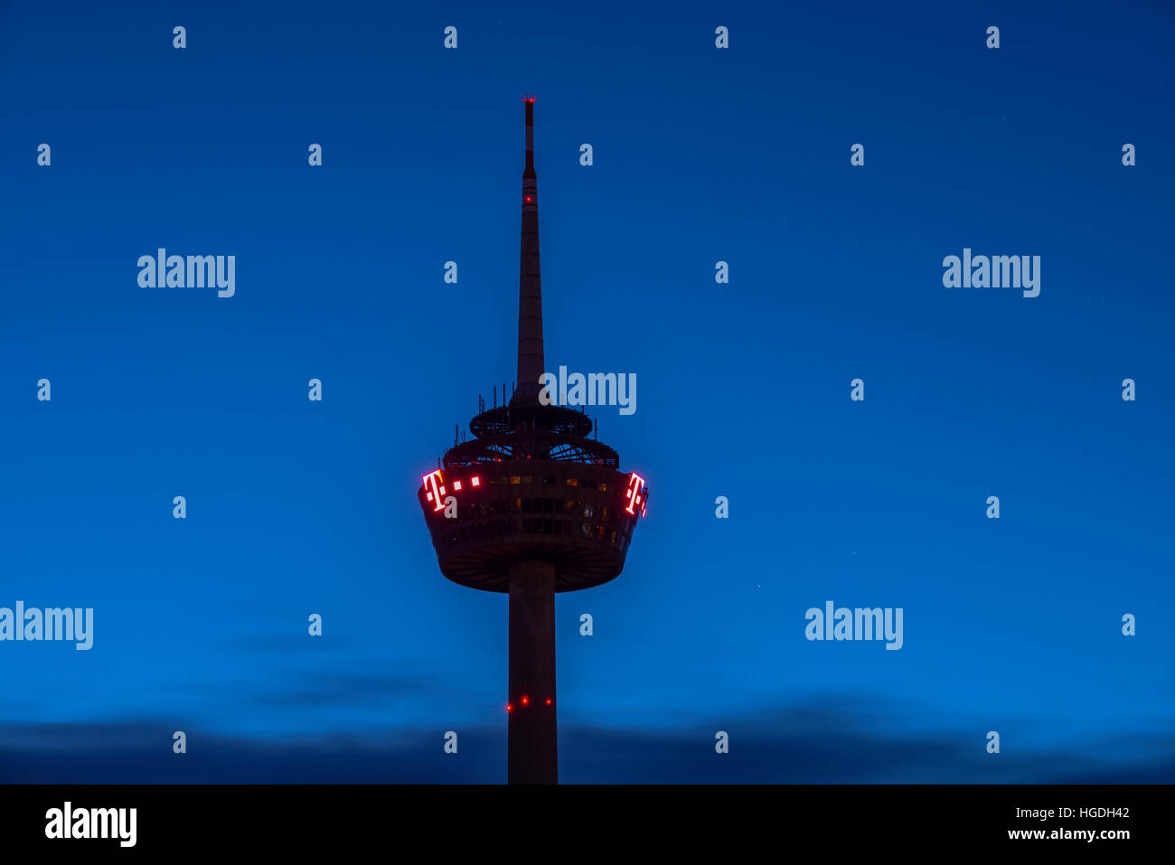 Colonius, TV tower, Cologne Stock Photo - Alamy