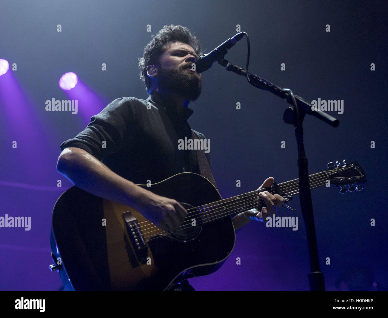 Passenger performing live in concert at The Usher Hall Edinburgh ...