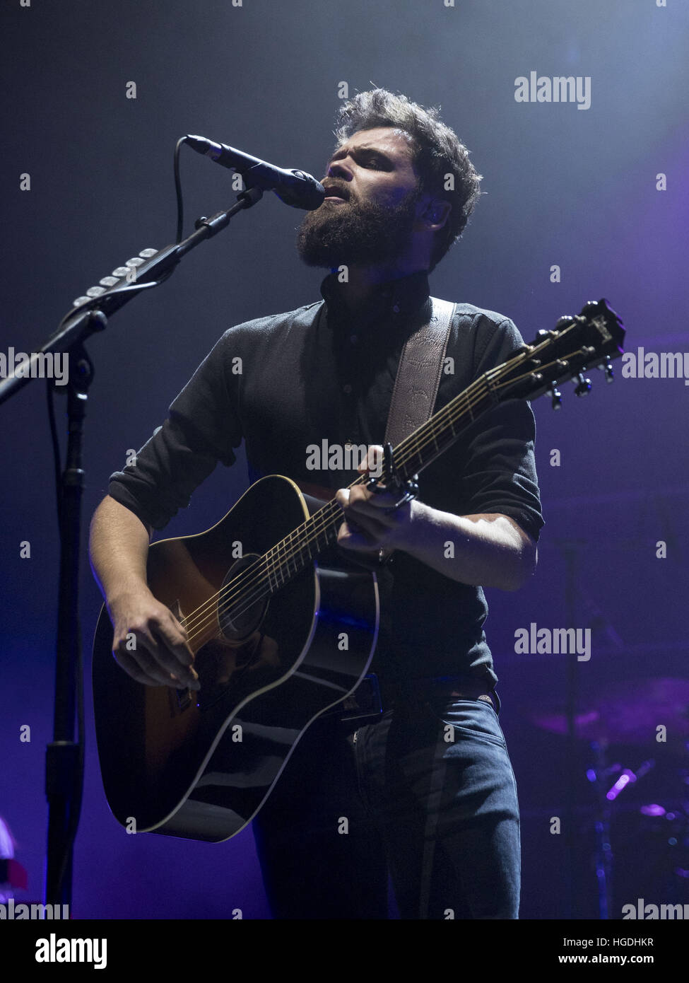 Passenger performing live in concert at The Usher Hall Edinburgh ...