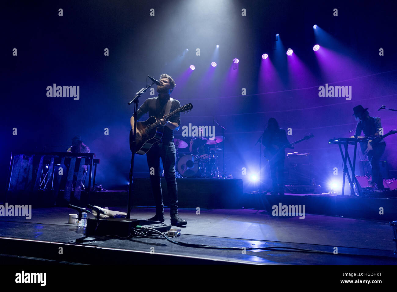 Passenger performing live in concert at The Usher Hall Edinburgh ...