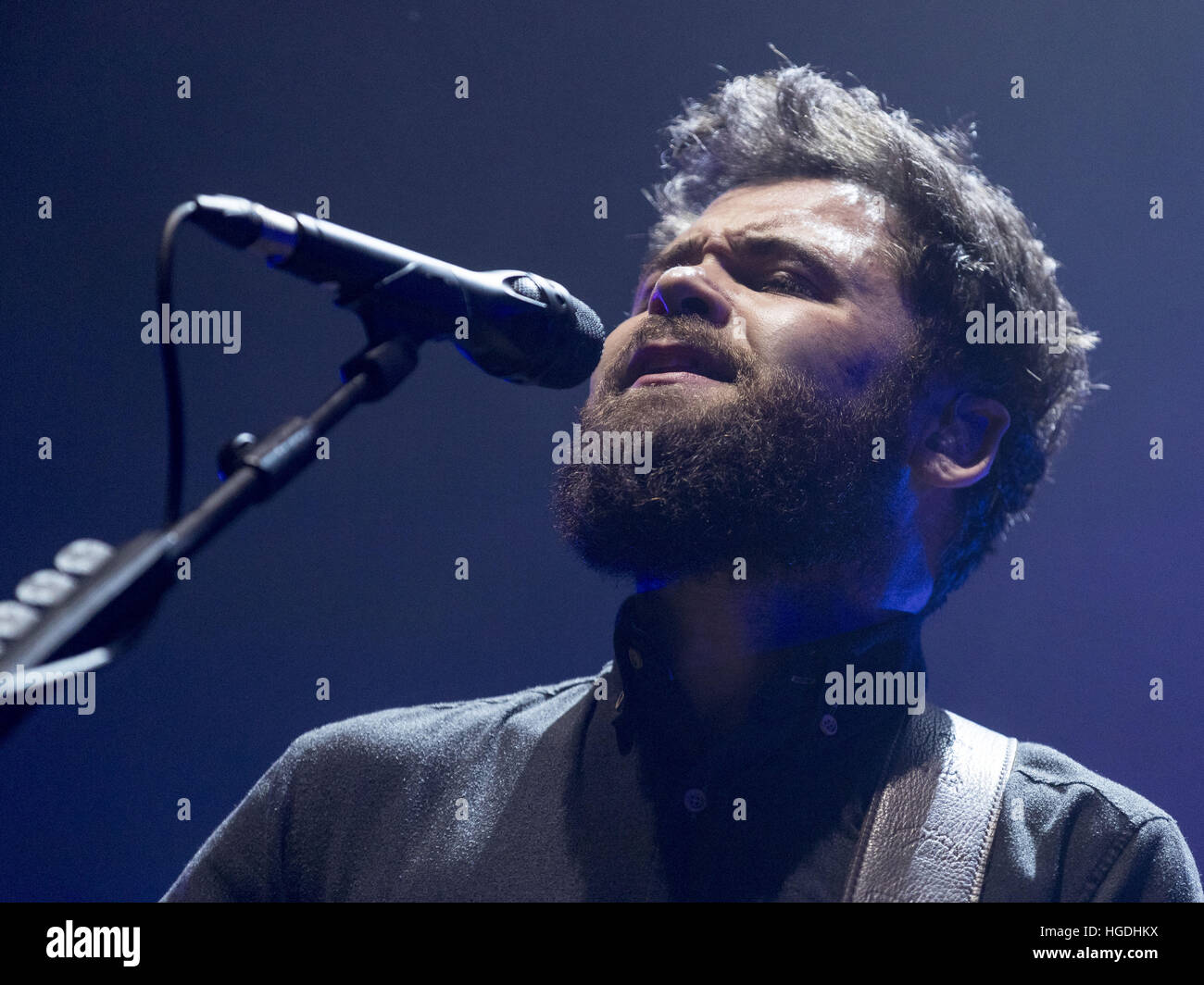 Passenger performing live in concert at The Usher Hall Edinburgh ...