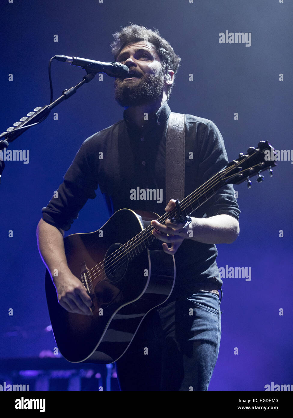 Passenger performing live in concert at The Usher Hall Edinburgh ...
