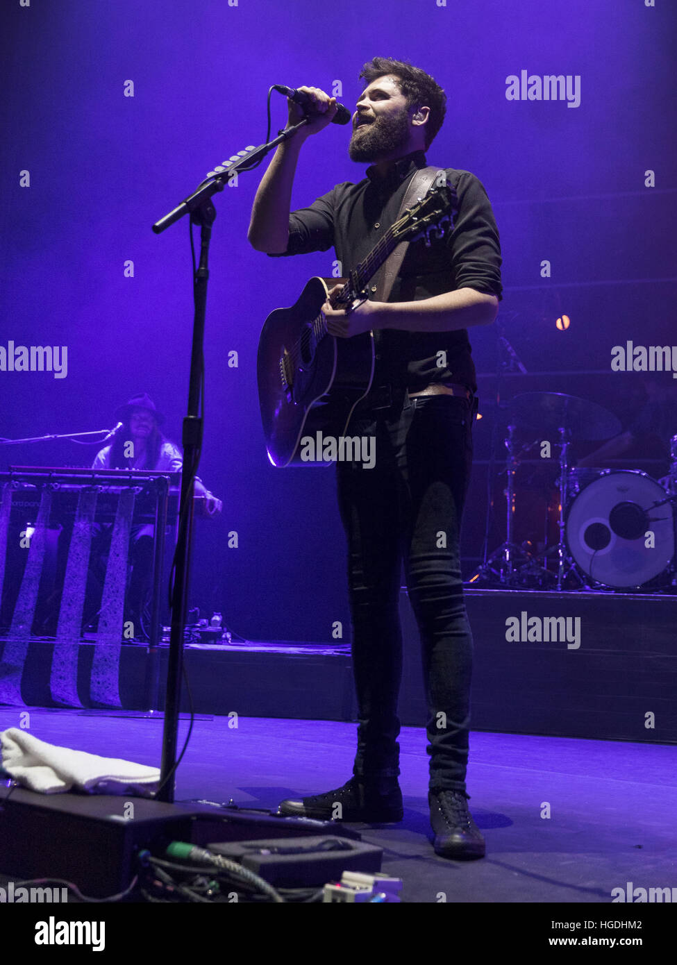 Passenger performing live in concert at The Usher Hall Edinburgh ...
