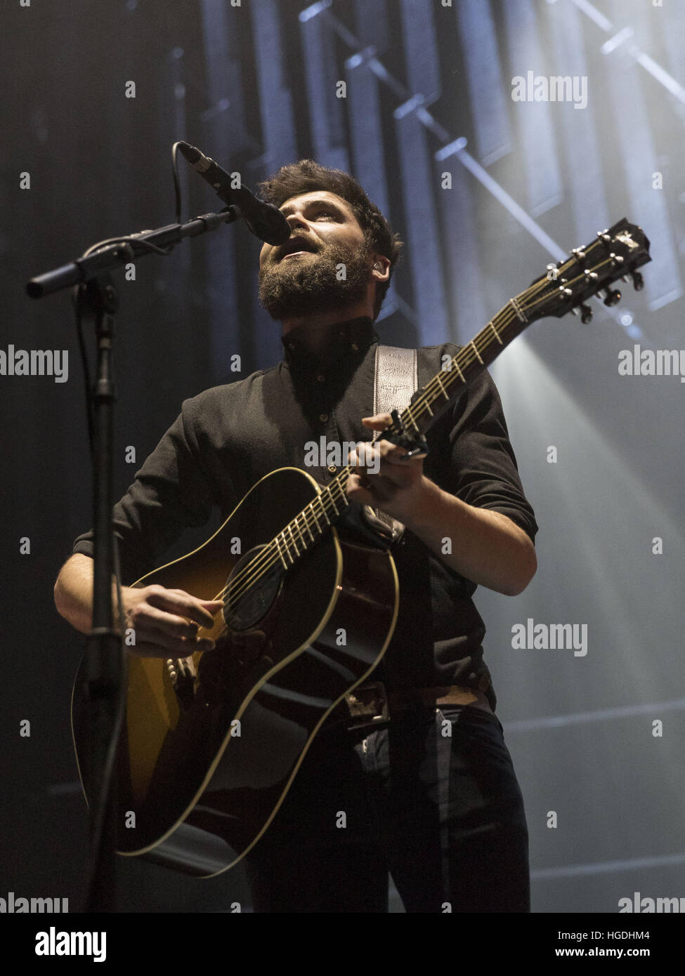 Passenger performing live in concert at The Usher Hall Edinburgh ...