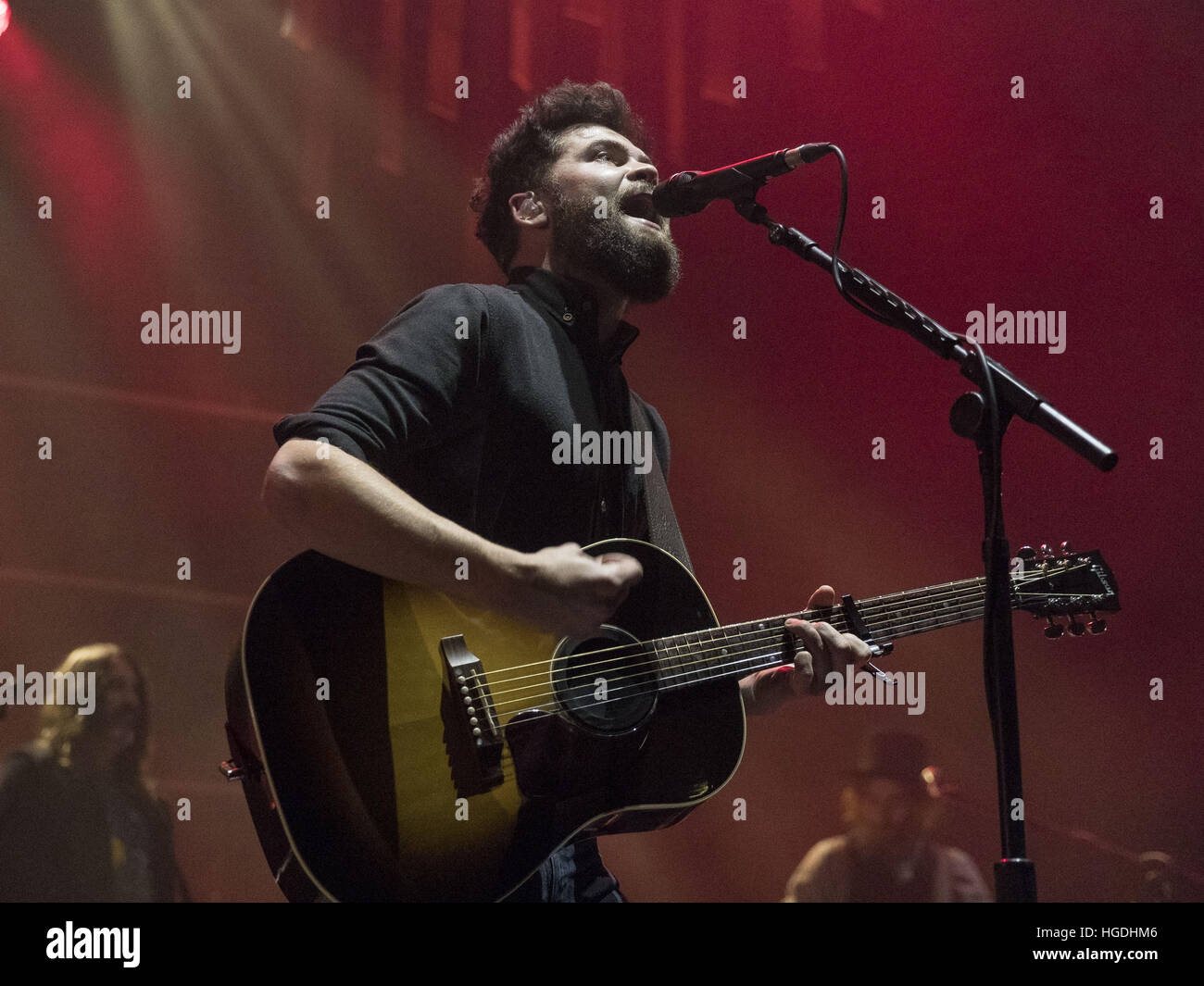Passenger performing live in concert at The Usher Hall Edinburgh ...