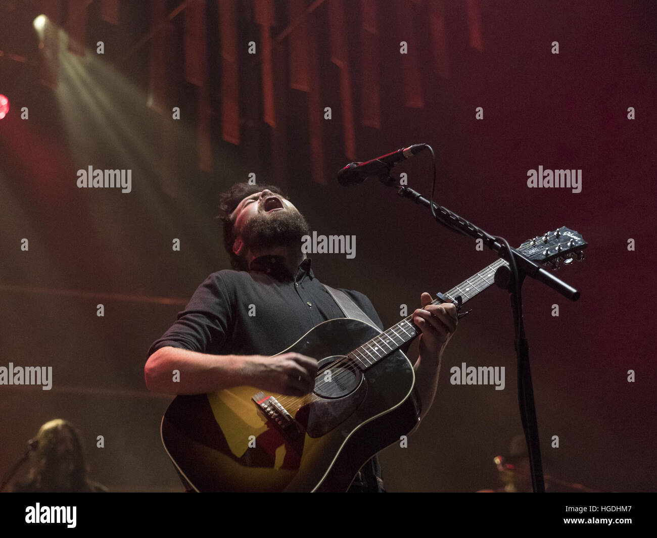 Passenger performing live in concert at The Usher Hall Edinburgh ...