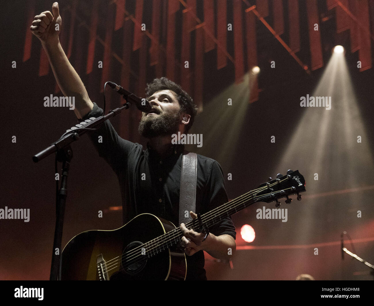 Passenger performing live in concert at The Usher Hall Edinburgh ...