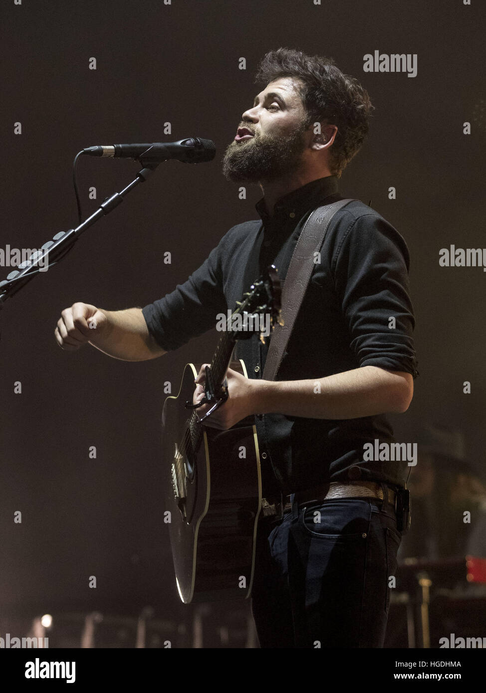 Passenger performing live in concert at The Usher Hall Edinburgh ...