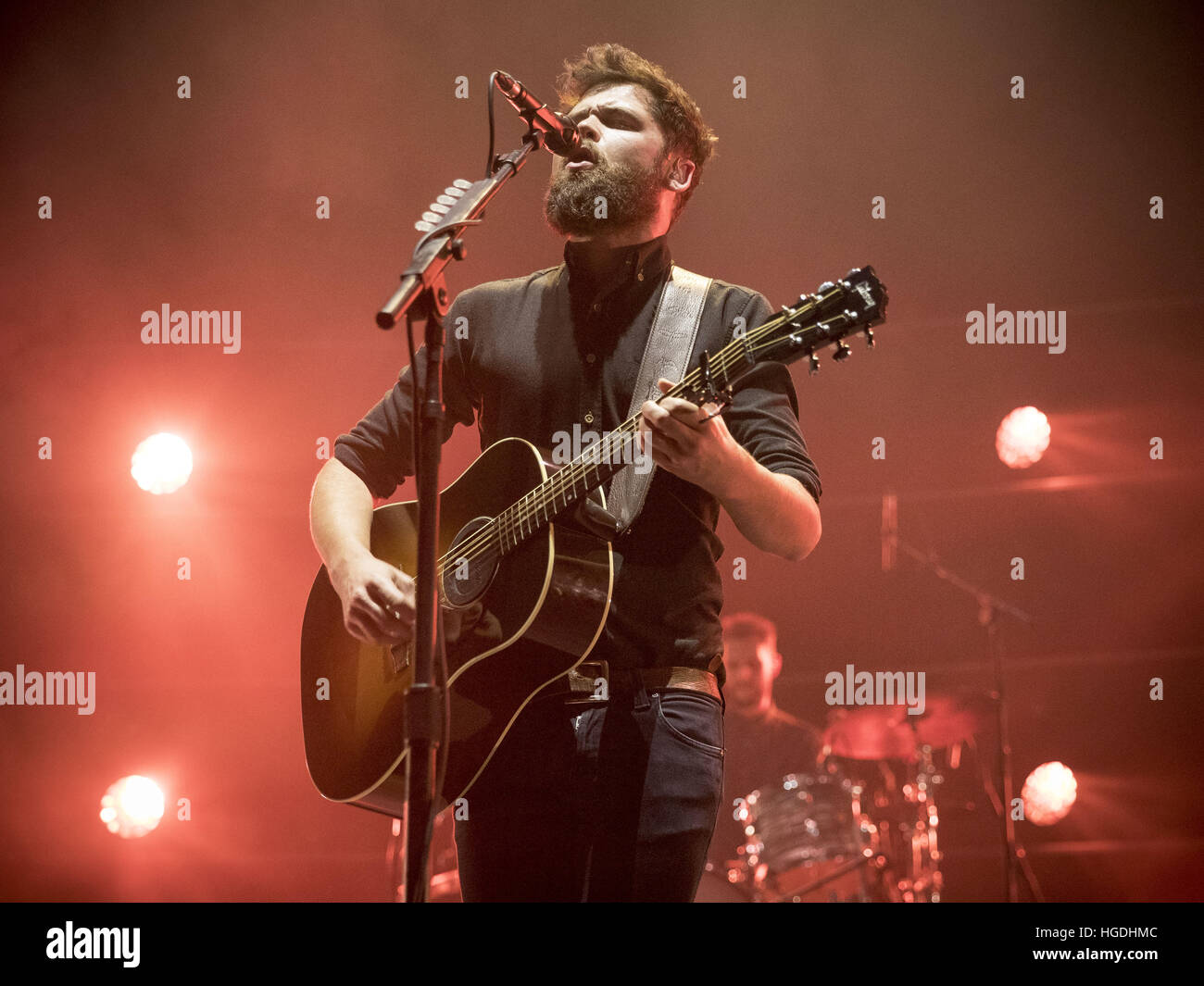 Passenger performing live in concert at The Usher Hall Edinburgh ...