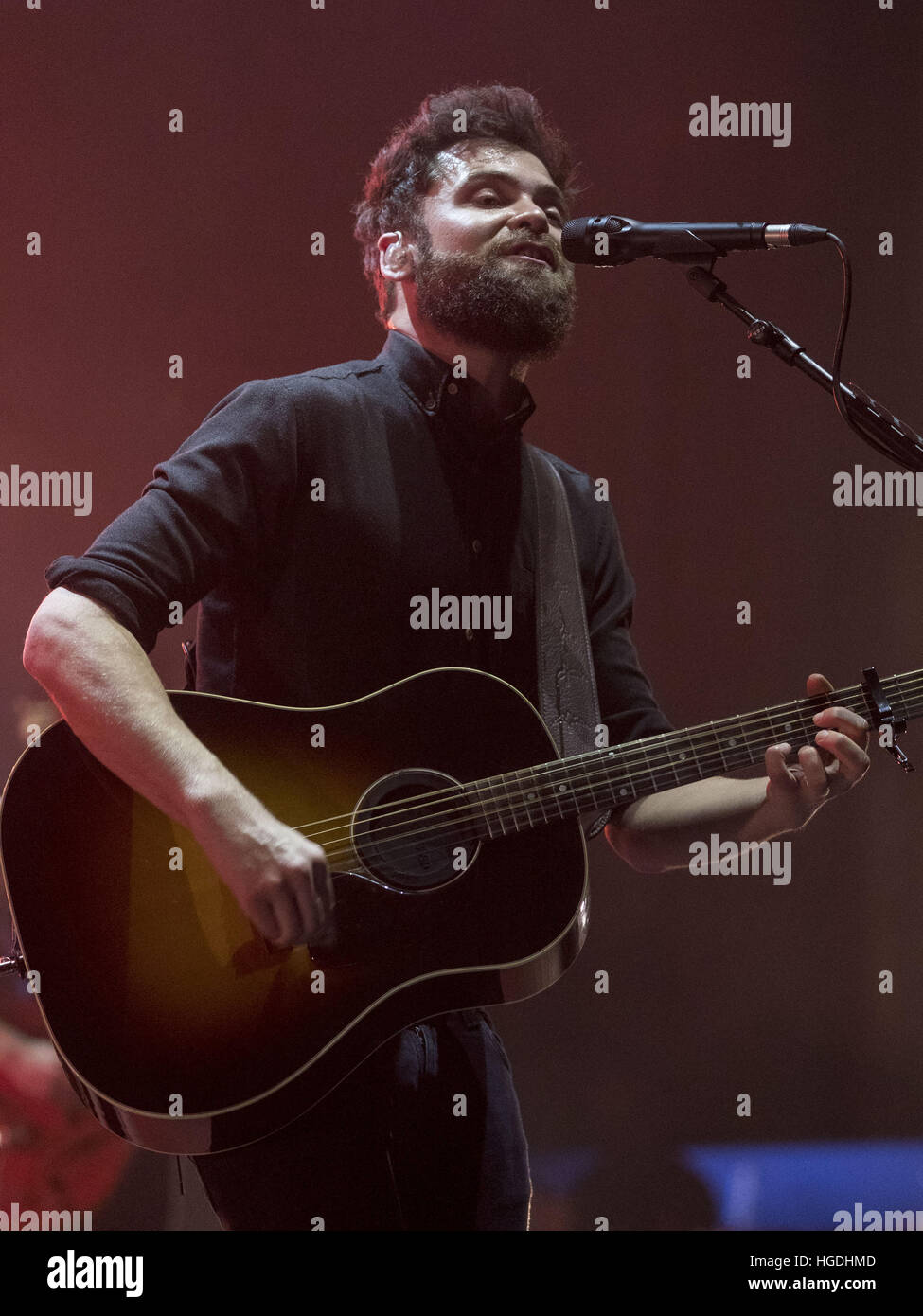 Passenger performing live in concert at The Usher Hall Edinburgh ...