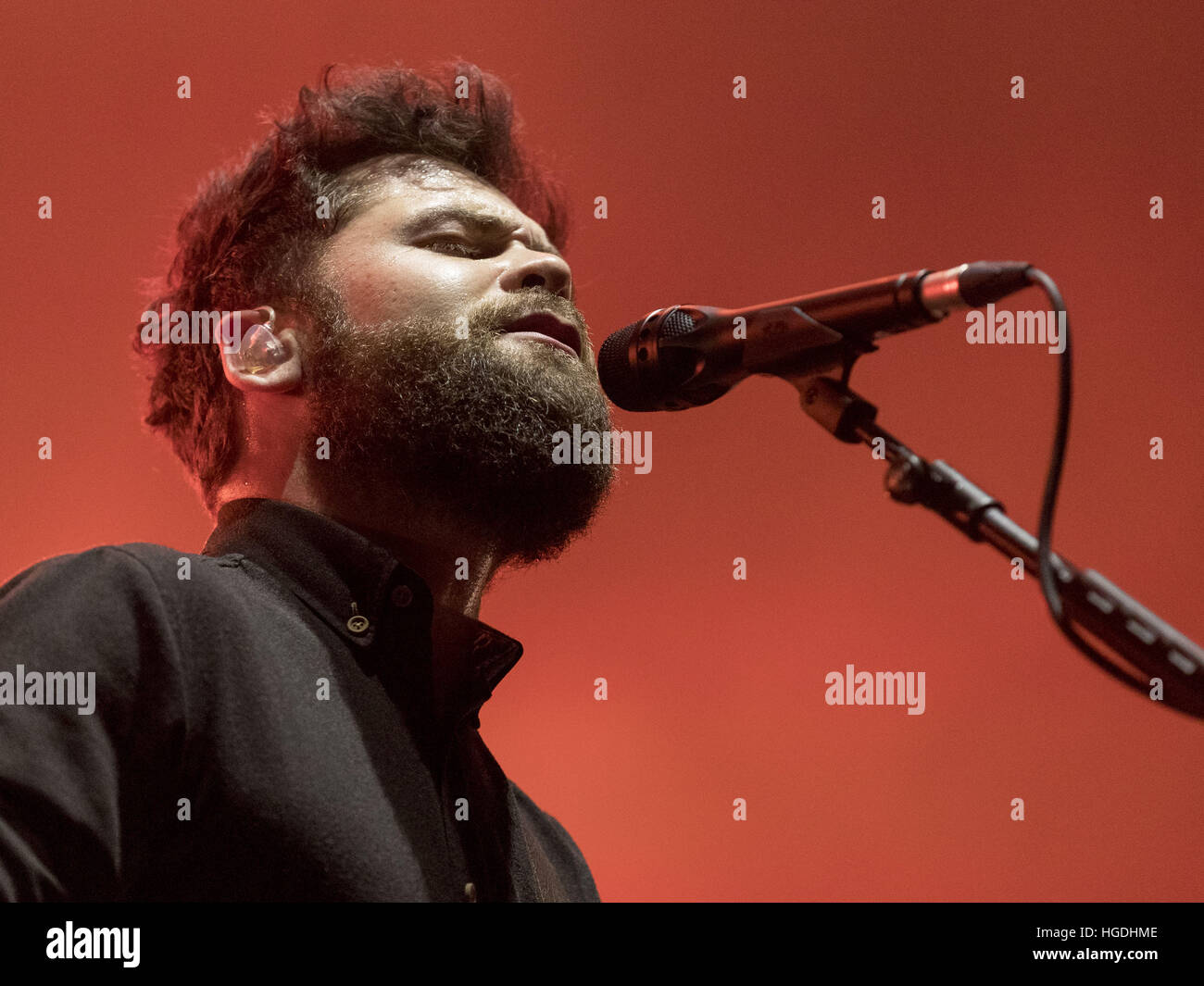 Passenger performing live in concert at The Usher Hall Edinburgh ...