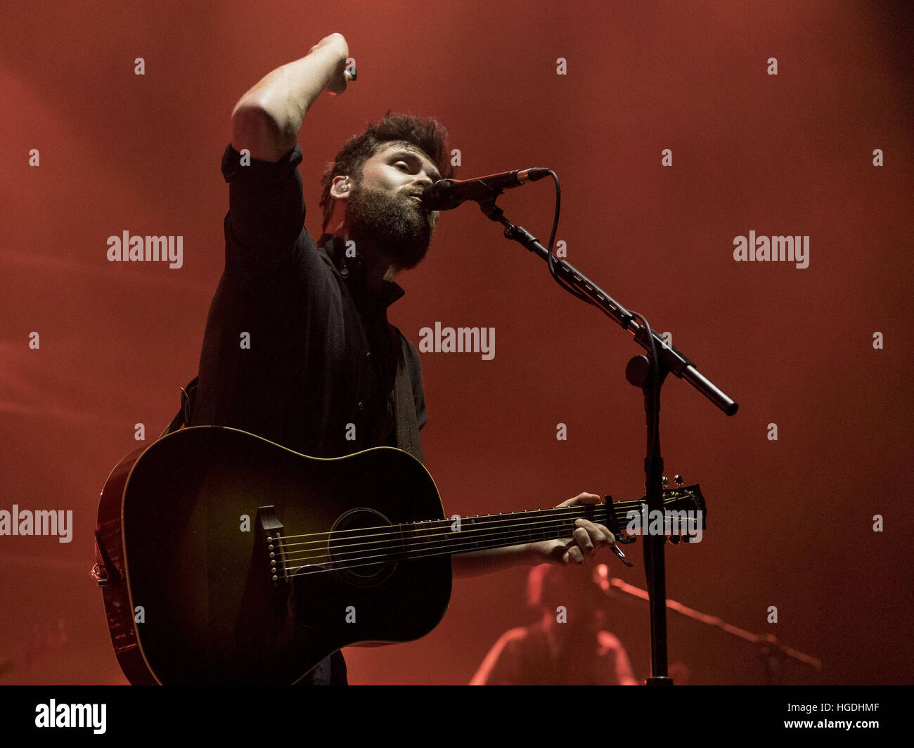 Passenger performing live in concert at The Usher Hall Edinburgh ...